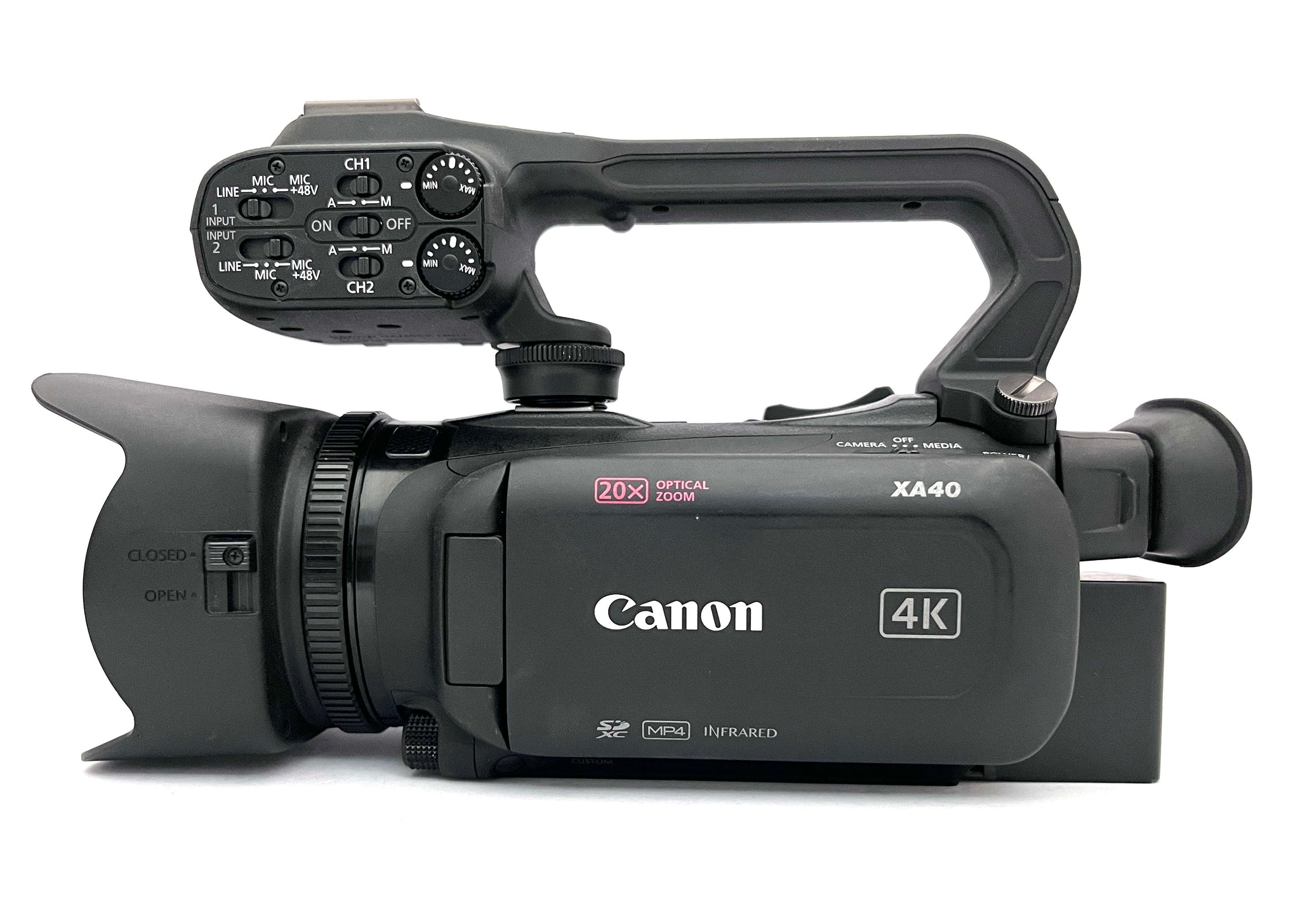 CANON XA40 PROFESSIONAL UHD 4K CAMCORDER (used) – Luck Tech Cameras