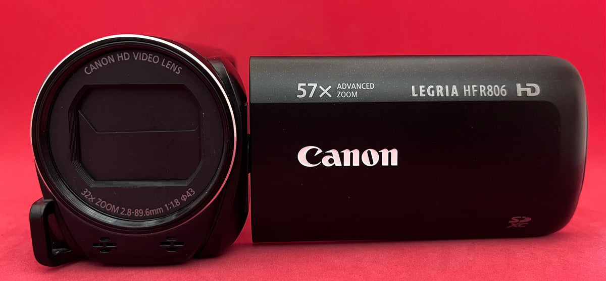Canon Legria HF R806 Full HD Handheld Camcorder black. (Used) – Luck ...