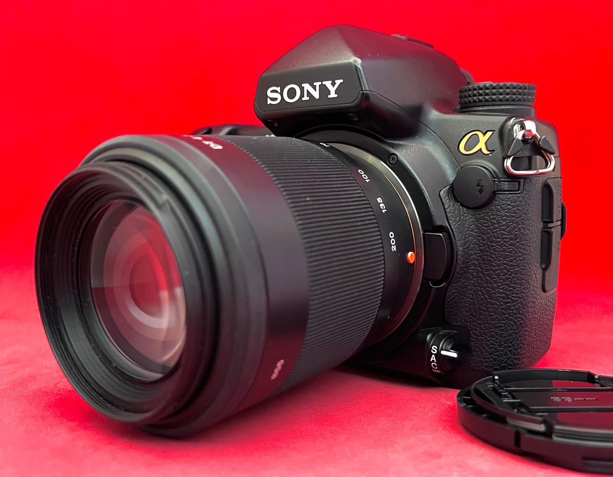 Sony Alpha DSLR-A900 SLR Digital Camera + 55-200mm lens (used) – Luck ...
