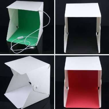 Portable Foldable Photobox (4 color backdrops) – Luck Tech Cameras