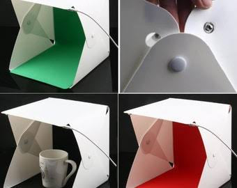 Portable Foldable Photobox (4 color backdrops) – Luck Tech Cameras