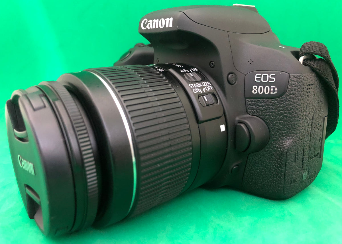 Canon EOS 800D DSLR Camera with lens 18-55mm (Used) – Luck Tech Cameras