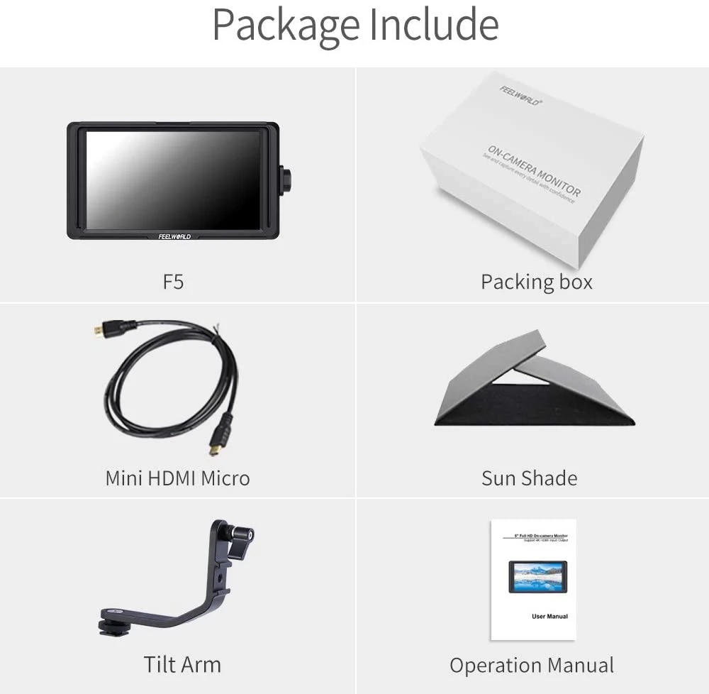 FeelWorld Camera Field Monitor 4k – Luck Tech Cameras